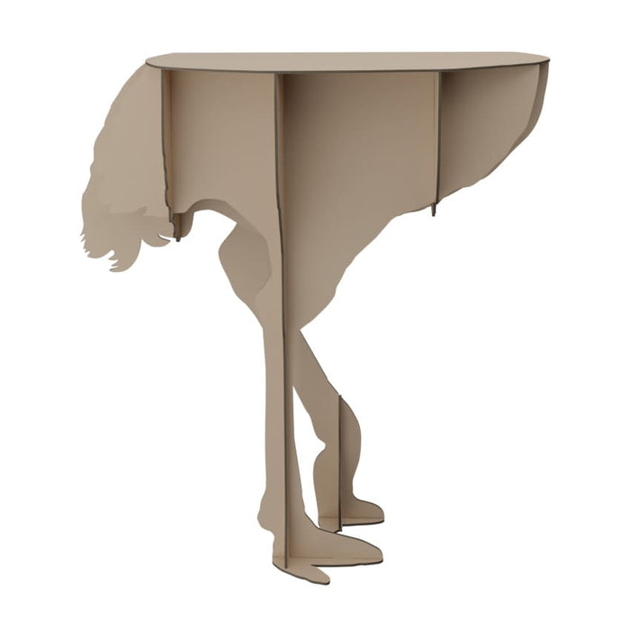 ibride Wall Console Table DIVA Ostrich