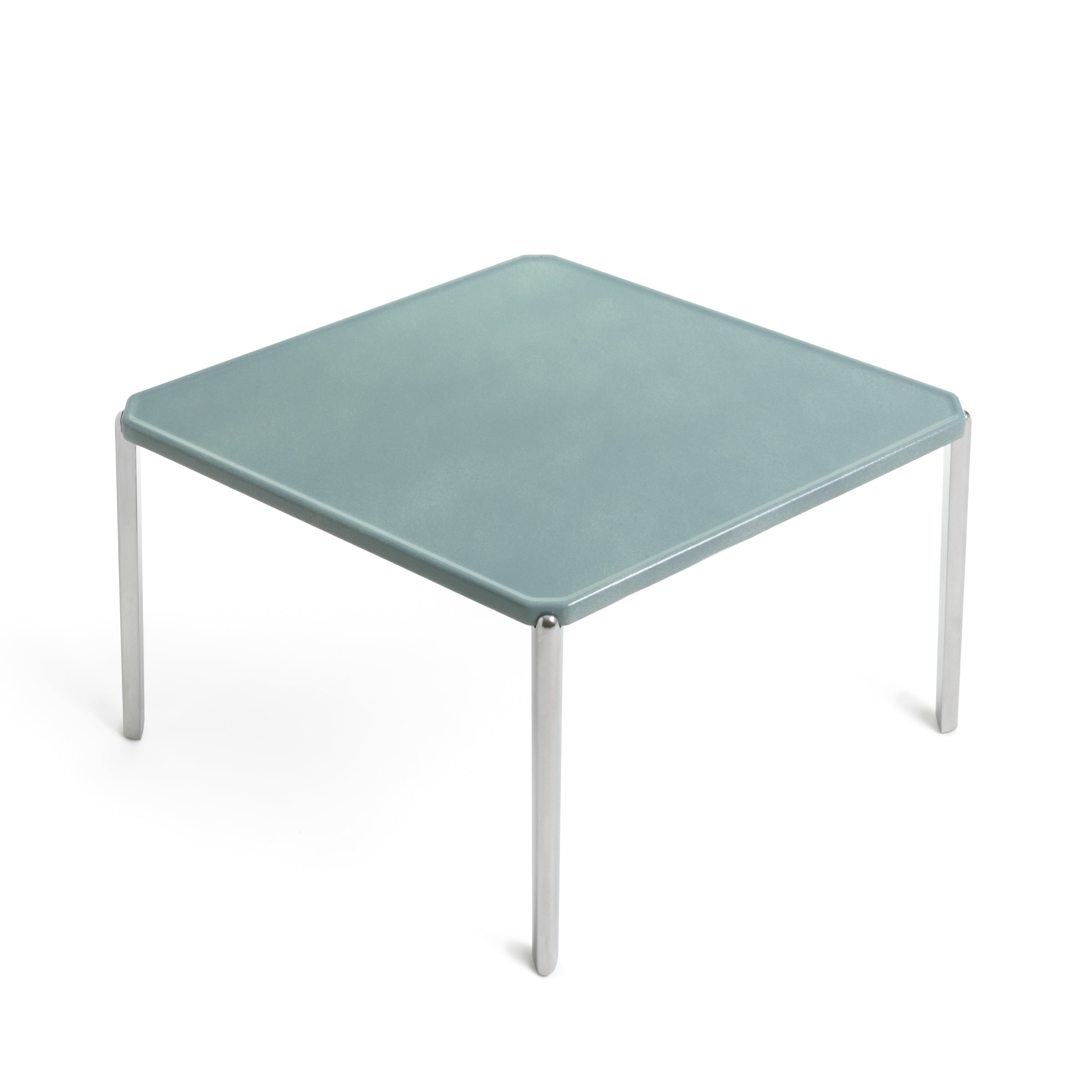 Magis Tambour Diamond Side Table Polished Aluminium