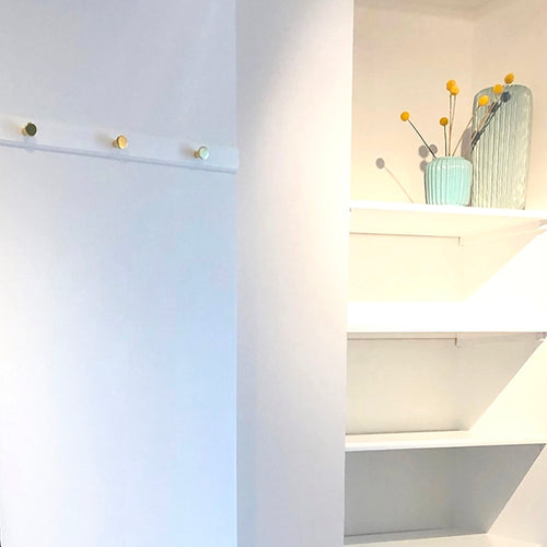 d Line Coat Hook 2.5cm 2pcs Knud Holscher